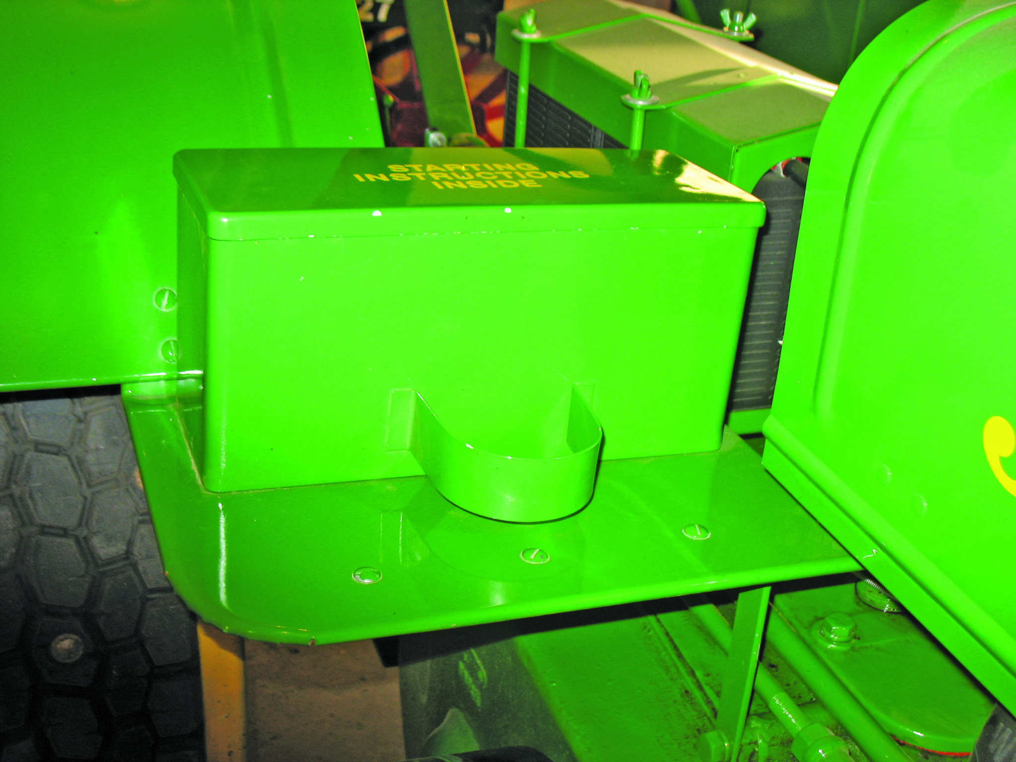 Adding Electric Start to an Unstyled "D" - Green Magazine