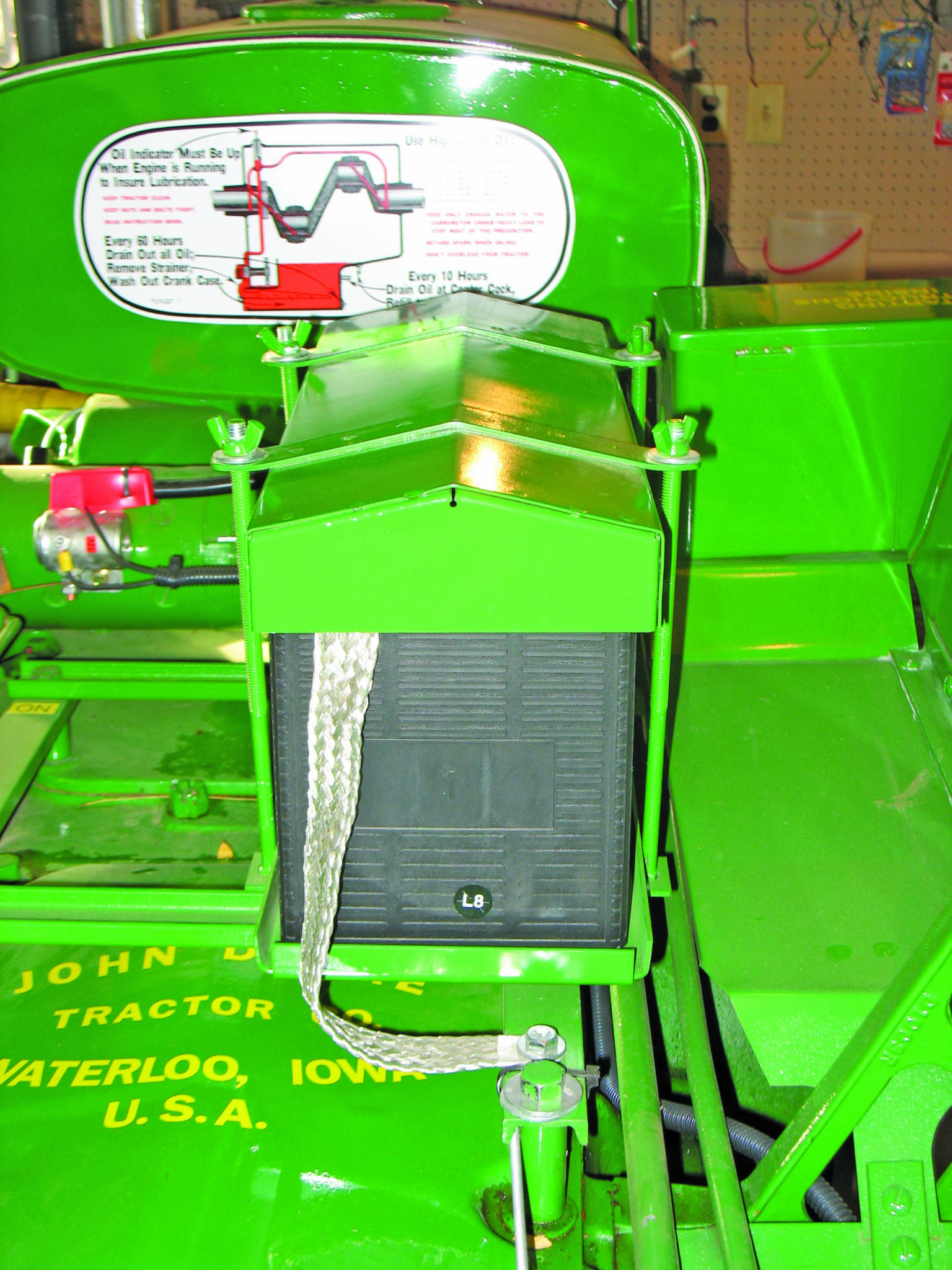 Adding Electric Start to an Unstyled "D" - Green Magazine