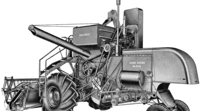 A Brief History of Deere's Self Propelled Combines - Green Magazine