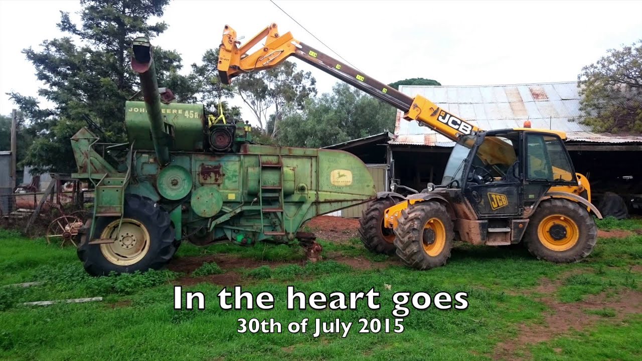 Resurrection of a John Deere 45 Combine - Green Magazine