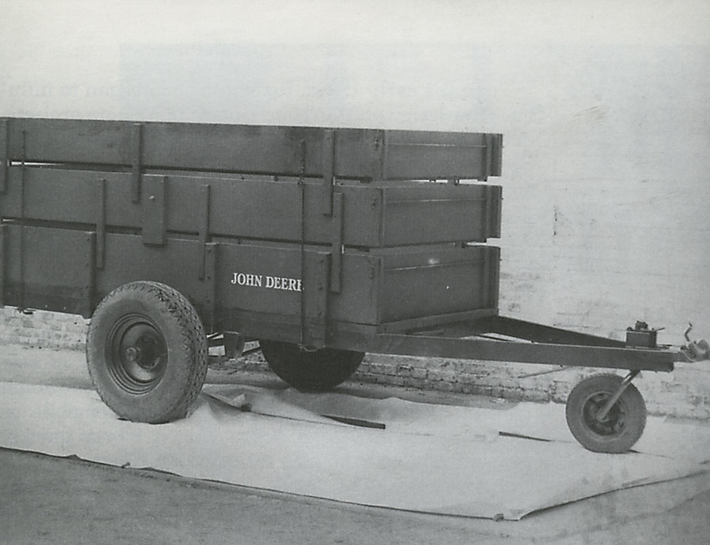 John Deere Two Wheel Trailer Makes Interesting and Useful Restoration ...