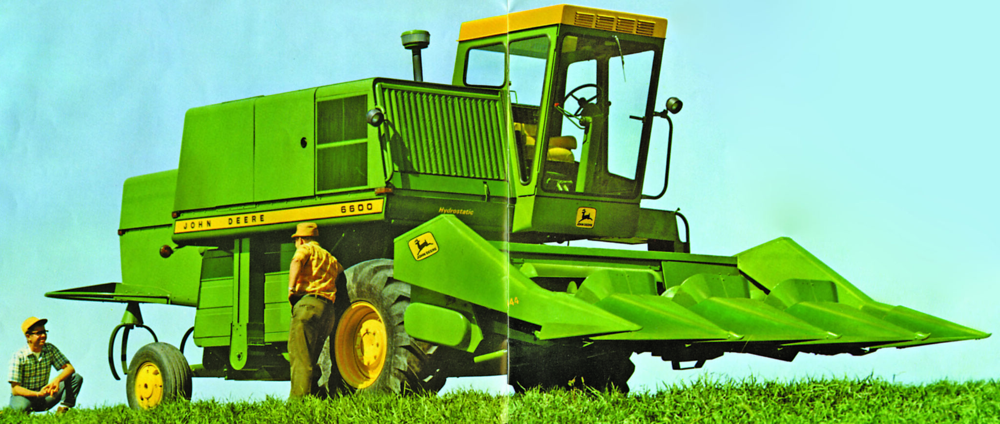 The 6600 Combine Green Magazine