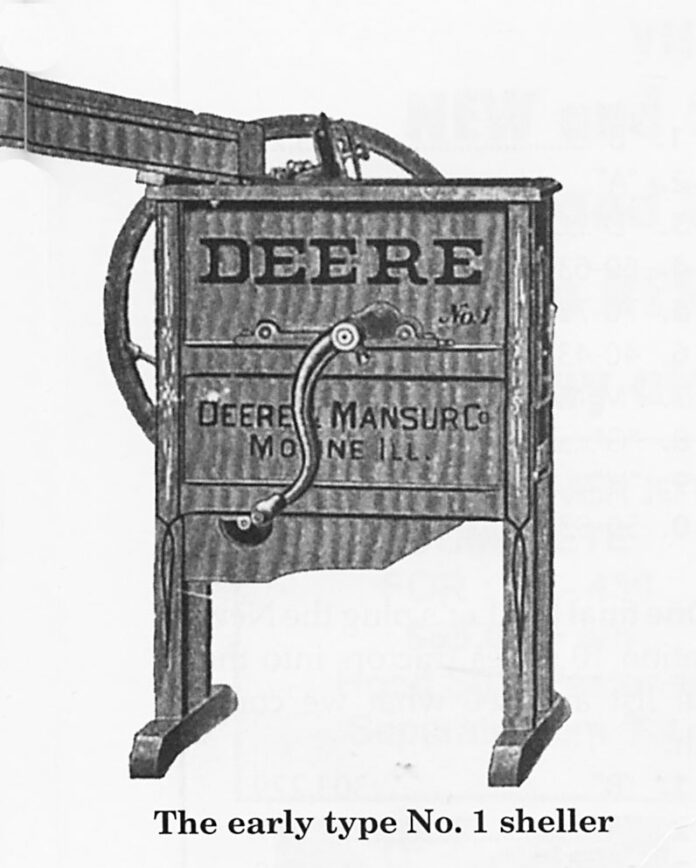 John Deere One-Hole Corn Shellers - Green Magazine