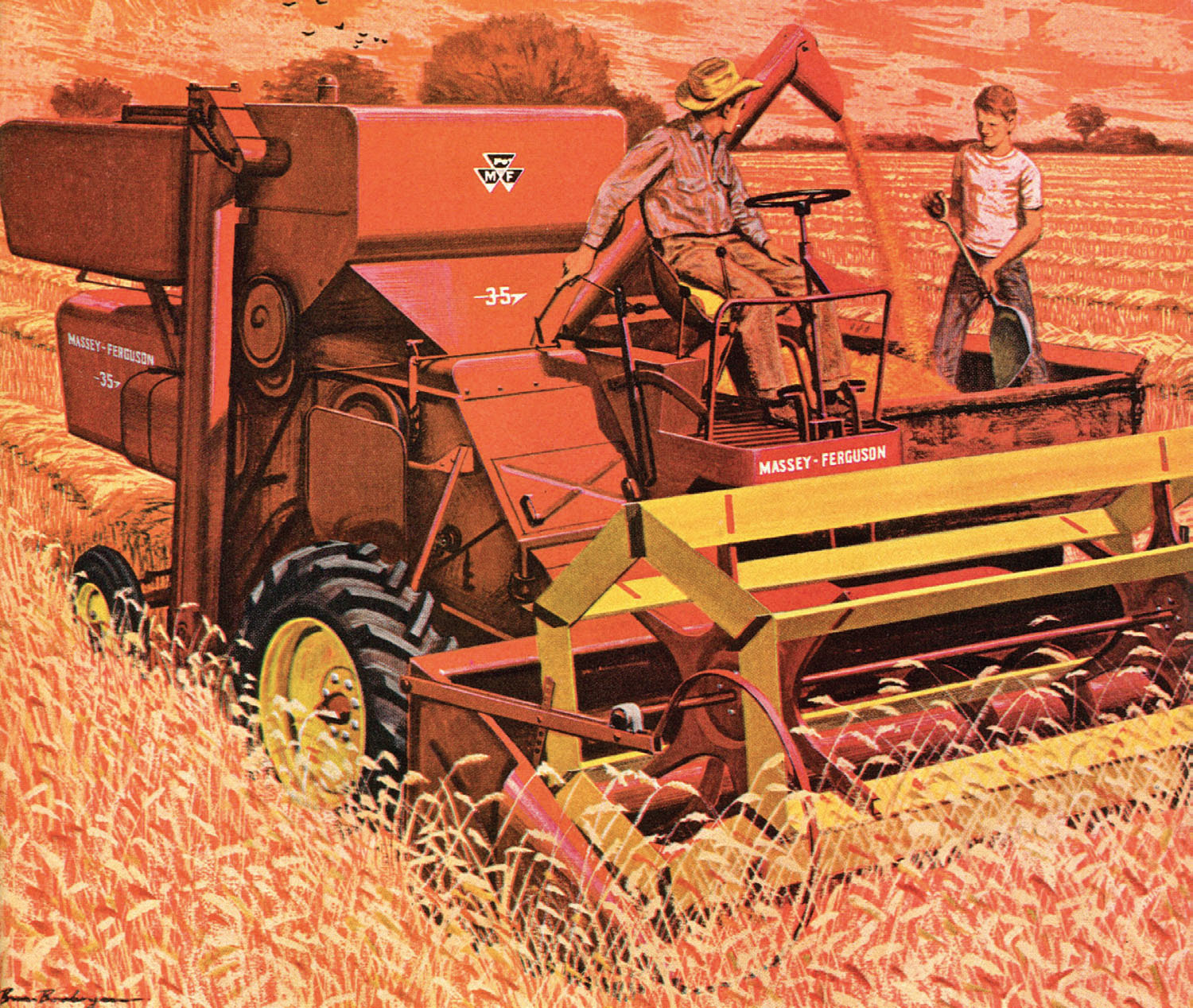 The Smallest Combines of the 1960s. - Green Magazine