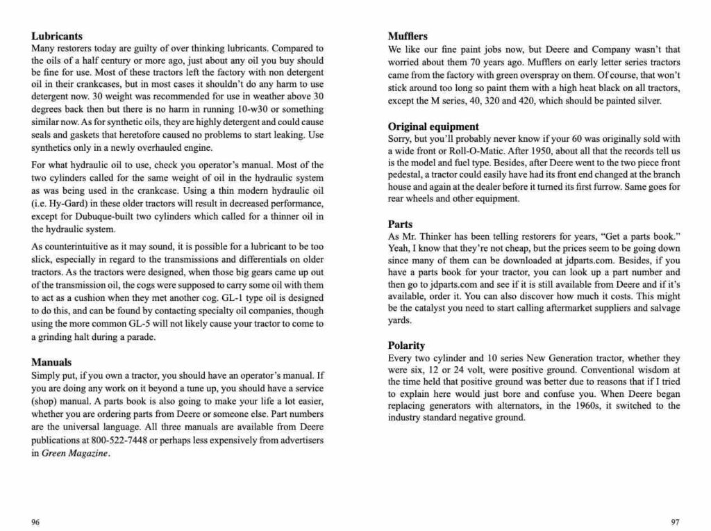 Mr. Thinker's John Deere Almanac, Fourth Edition (Digital Online Access ...