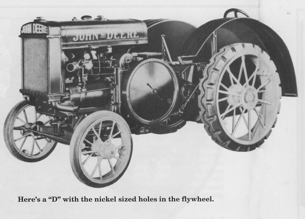 The "Nickel Hole" flywheel "D" - Green Magazine